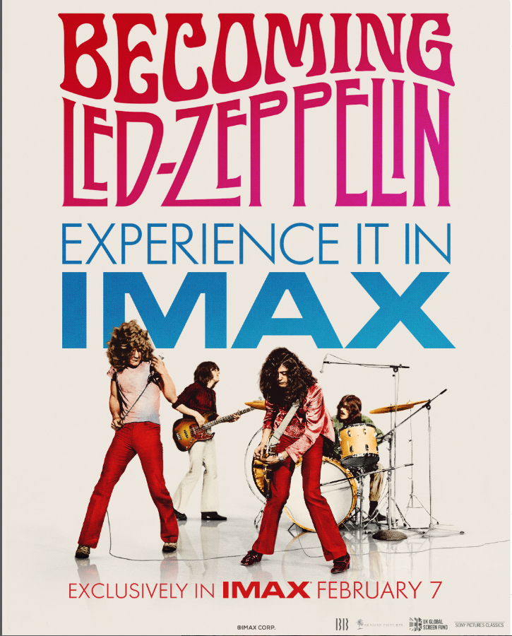 Poster Becoming Led Zeppelin Movie Poster, Led Zeppelin Poster, gift ...