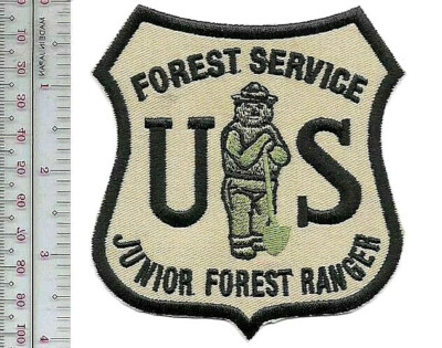 Smokey the Bear USFS Junior Forest Ranger Patch US Forest Service USFS ...