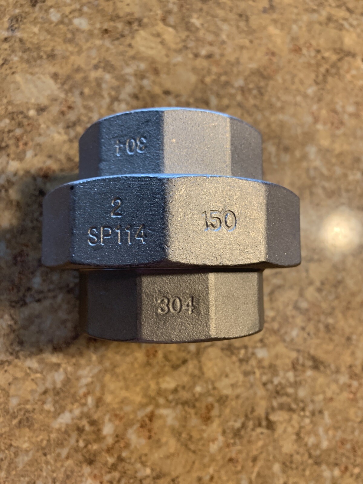 MSS SP114,1 1/2" Coupling, Split Union Stainless, 150PSI NEW | eBay