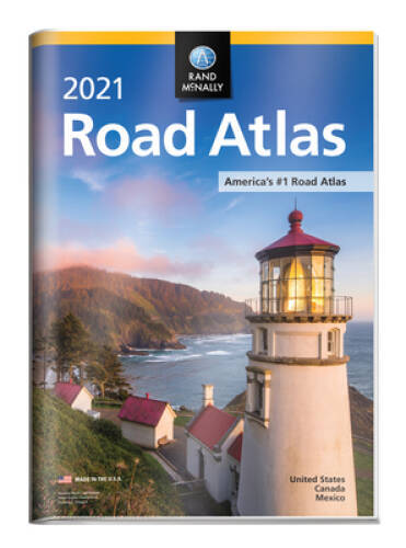 Rand McNally 2021 Road Atlas with Protective Vinyl Cover (Rand McNally ...