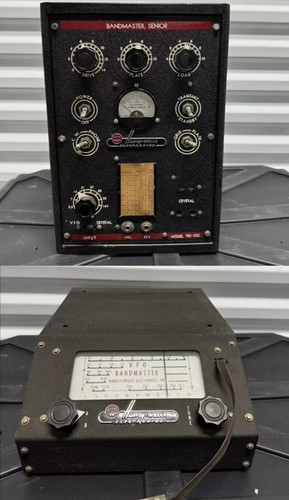 Harvey-Wells TBS-50C Bandmaster Senior Transmitter + VFO Vintage Ham | eBay