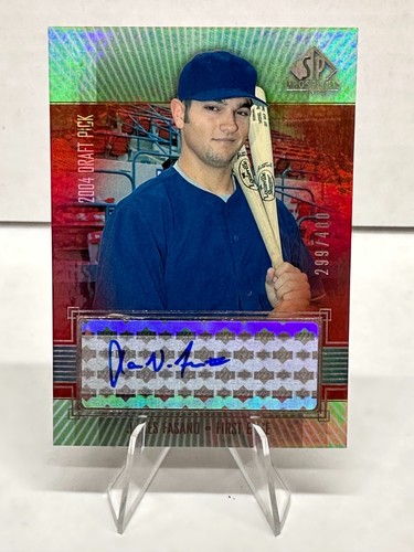2004 SP Prospects Draft Pick Auto Bonus #JF James Fasano Texas Rangers ...