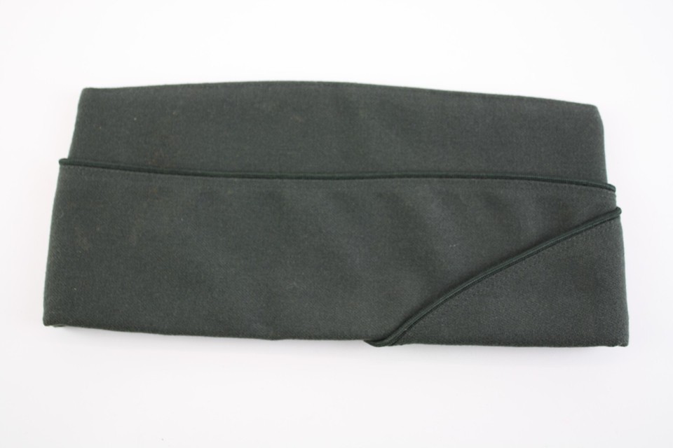 Size 7 Wool OD Army Green Garrison Cover Cap U.S. 1958 Vintage Great ...
