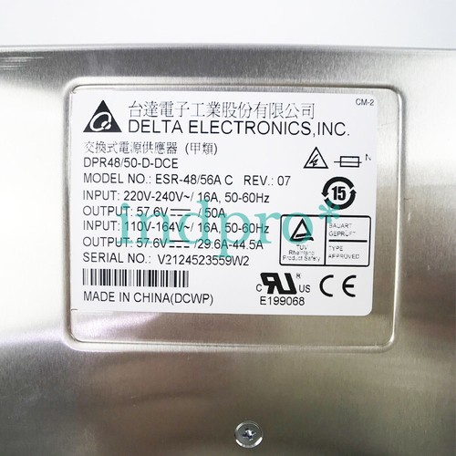 NEW Delta Communication Power Rectifier Module DPR-48/50-D-DCE ESR-48 ...