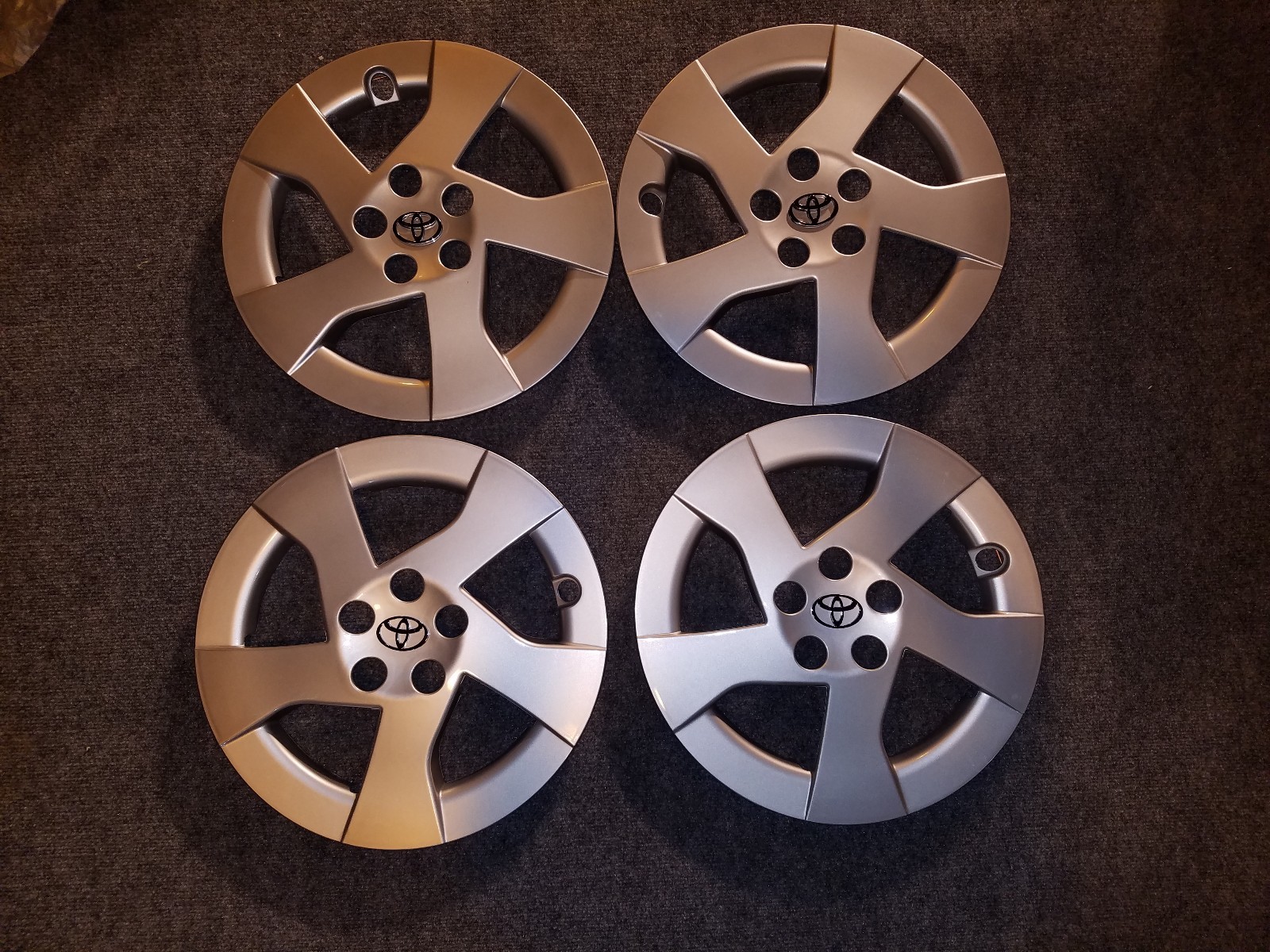 Set of 4 New 2010 10 2011 11 2017 17 Prius Hubcaps 16" Wheel Covers ...
