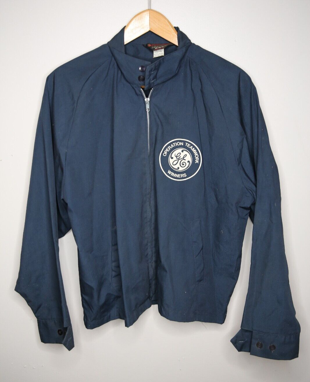 Vintage General Electric Work Jacket Mens XL GE Work… - Gem