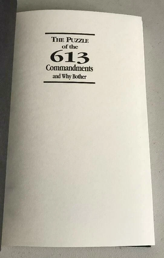 613 Commandments