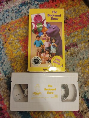 Barney The Backyard Show VHS | eBay