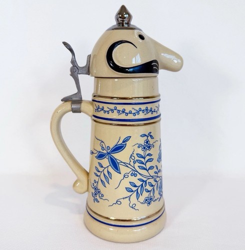 Vintage WEBCO Schultz Made in Germany MIE Utica Club Lidded Beer Stein ...