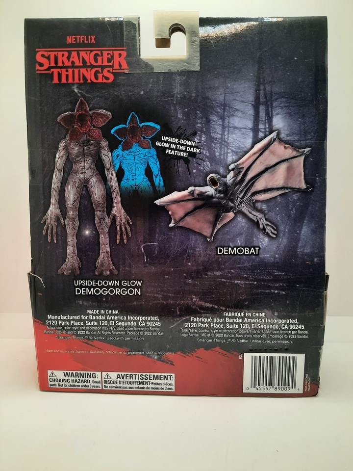 2022 Bandai Netflix Stranger Things Demobat 7" Collectible Figure New ...