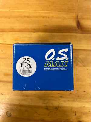 O.S. Max .25 LA glow engine with muffler. New in box. | eBay
