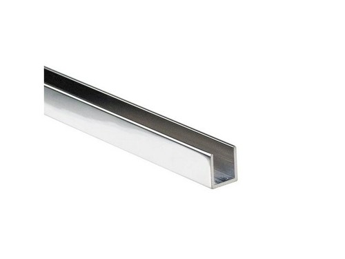 Aluminium Shower profile U profile wall profile Shower For Glass 6,8,10 ...