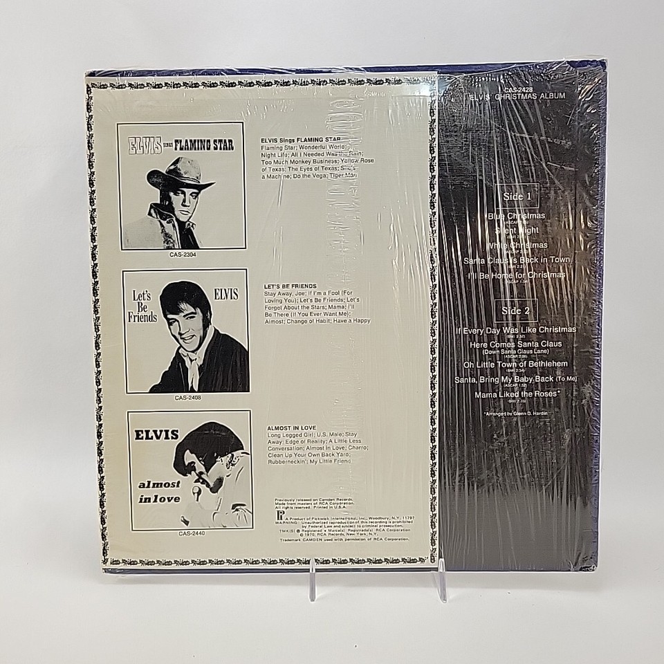 Elvis Presley Elvis' Christmas Album Vinyl LP Camden CAS-2428 | eBay UK