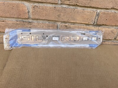 OEM NEW 2019-2020 GM Chevrolet Fender Silverado Emblem Nameplate Badge ...