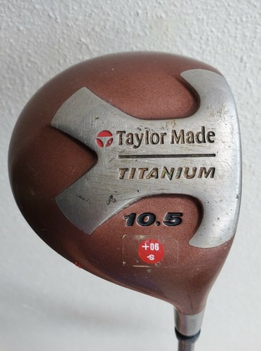 TaylorMade Titanium Driver 10.5 Bubble Shaft Graphite S-90 Plus Good ...
