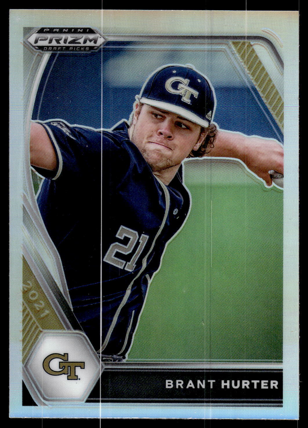 2021 Panini Prizm Draft Picks #PDP193 Brant Hurter Silver Prizm | eBay