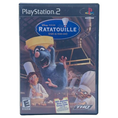 Ratatouille (Sony PlayStation 2, 2007) PS2 CIB Complete Tested Game w ...