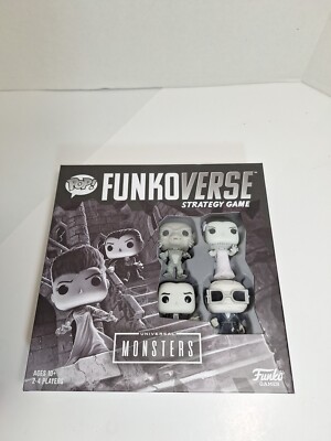 Funko Funkoverse : Universal Monsters 100 Strategy Board Game 4 Pack | eBay