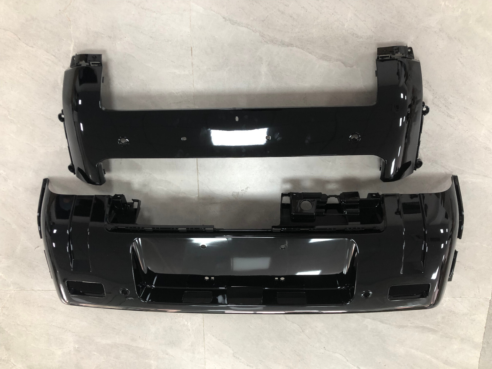 2PC Front Rear Bumpers Cover Fits for LR Defender 110 90 L851 L663 2020 ...