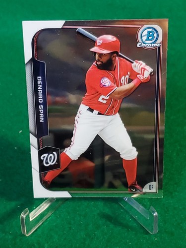 2015 Bowman Chrome #67 Denard Span Washington Nationals | eBay