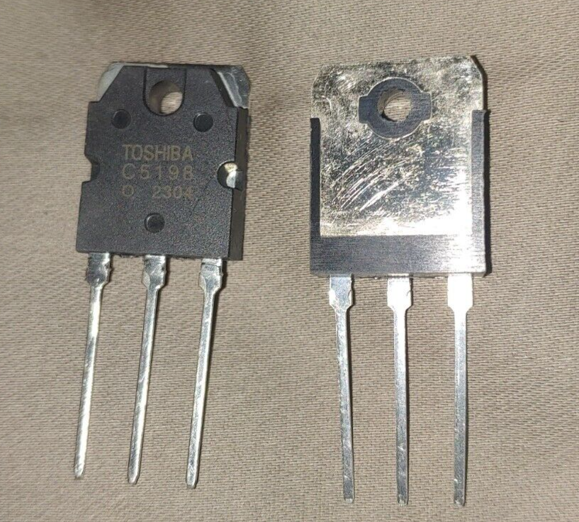 1pair(2pcs) Genuine TOSHIBA 2SC5198 Transistor C5198 | eBay