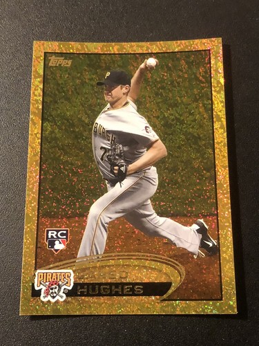 2012 Topps Gold Sparkle Jared Hughes #175 Rookie RC | eBay