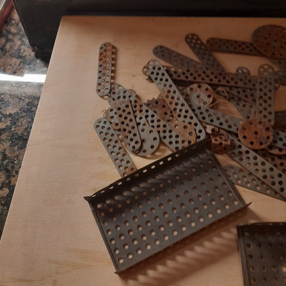 Construction pieces .Like Meccano. Trix ? | eBay UK