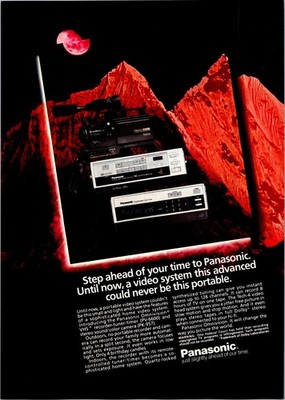 1983 •PANASONIC Video Camera VCR PK-957 VHS print ad • ADS.99 | eBay