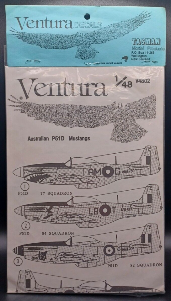 Ventura | No. V4802 | 1:48 Australian P51D Mustangs Decals | eBay