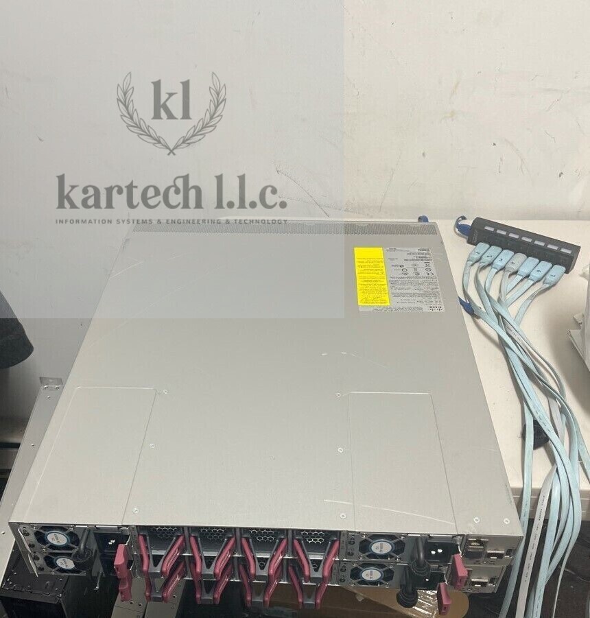 Cisco N9K-C93180YC-EX 48 Port Switch 2x P.S. 4x Fans Front to Rear ...