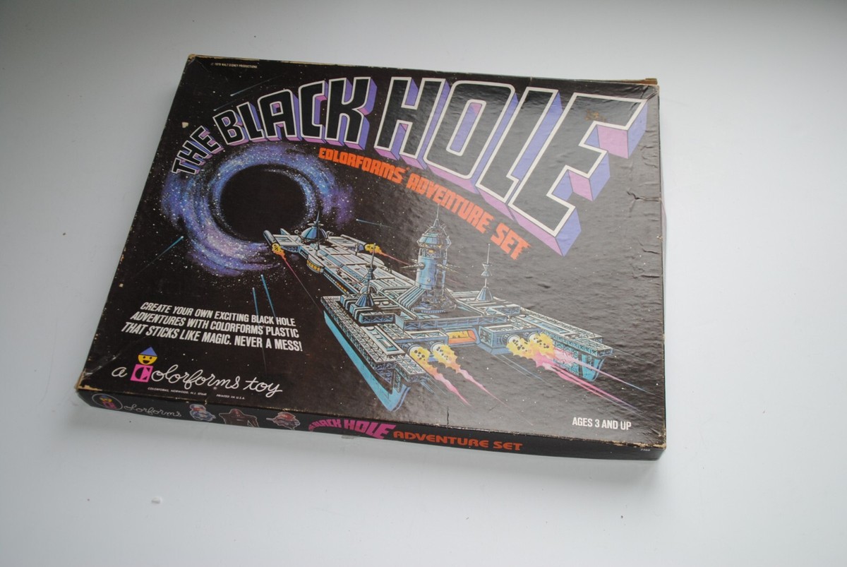 Black Hole Colorforms Star Trek Colorforms Set #600 1975