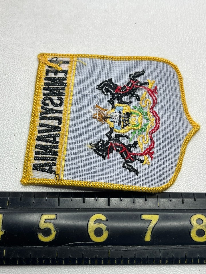 3" Across State Of PENNSYLVANIA Patch (USA Travel & Tourism) T079 | eBay