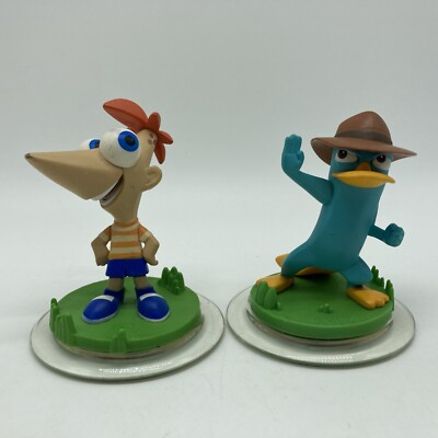 Disney Infinity figures 1.0 Phineas and Ferb Agent P Perry | eBay