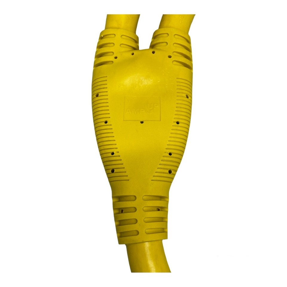 AMP UP 125/250v 50a Male x (2) 50 Amp Female Y Splitter Shore Power ...