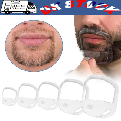 5X Goatee Beard Shaper Template Men's Shaving Template Outliner Goatee ...
