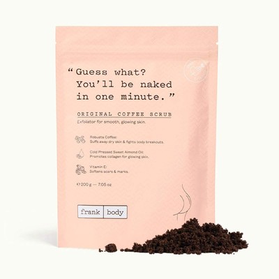 Frank Body Original Coffee Scrub 100% Natural Skin Exfoliator 7.05 Oz ...