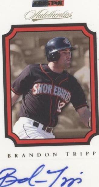 2007 TRISTAR Autothentics - Brandon Tripp #13 Autographs (AU) for sale ...