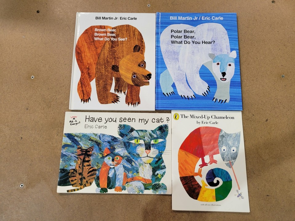 Lot of 16 ERIC CARLE Picture Books for Children's Kid Paperback ...