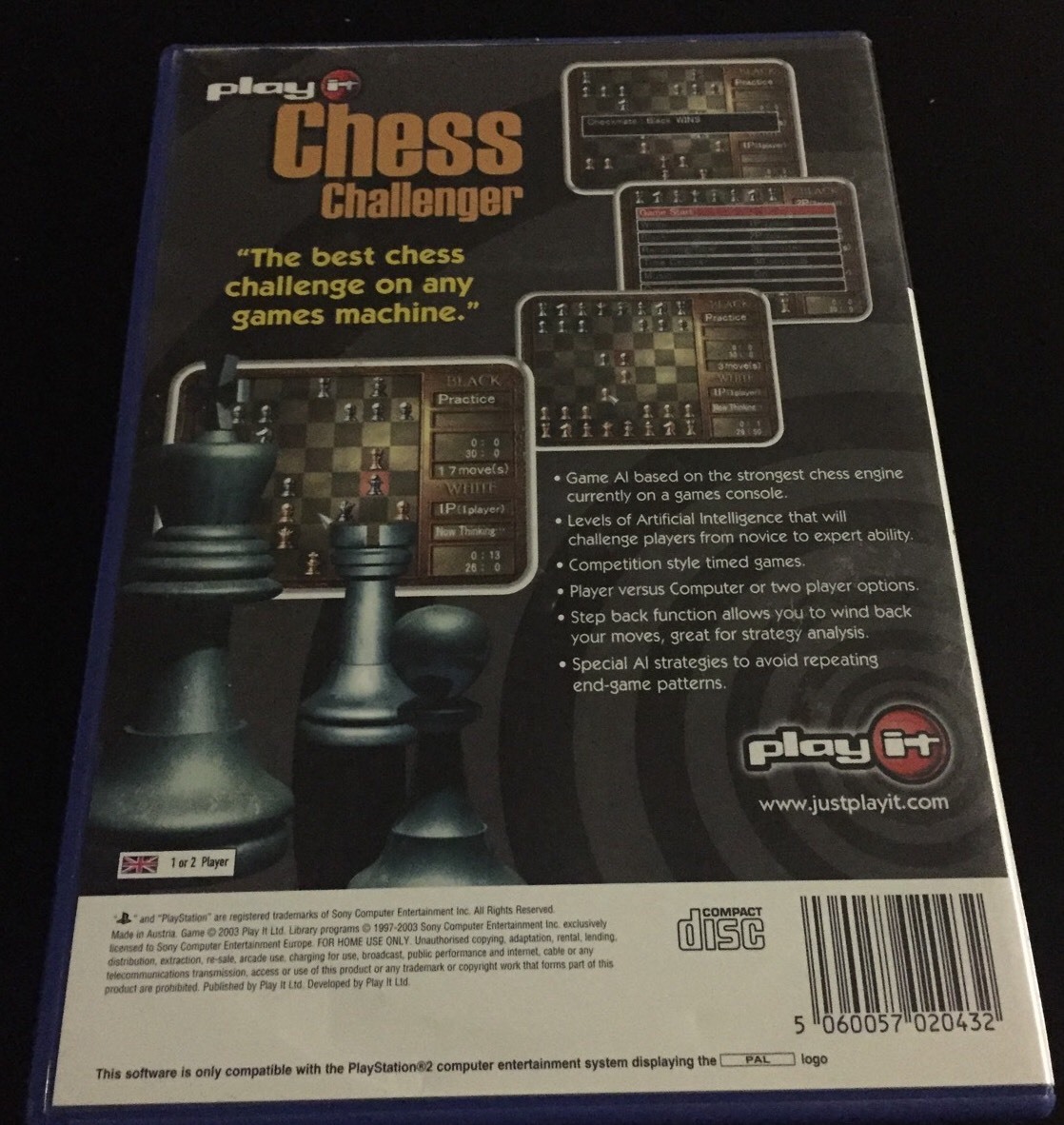 PlayStation PS2 Chess Challenger | eBay Australia