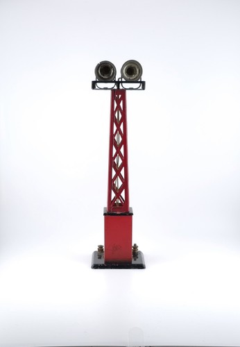 Vintage Louis Marx & Co. # 416 Flood Light Tower Red | eBay