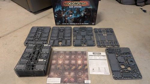 Necromunda Dark Uprising Zone Mortalis Terrain Columns Walls Platforms ...
