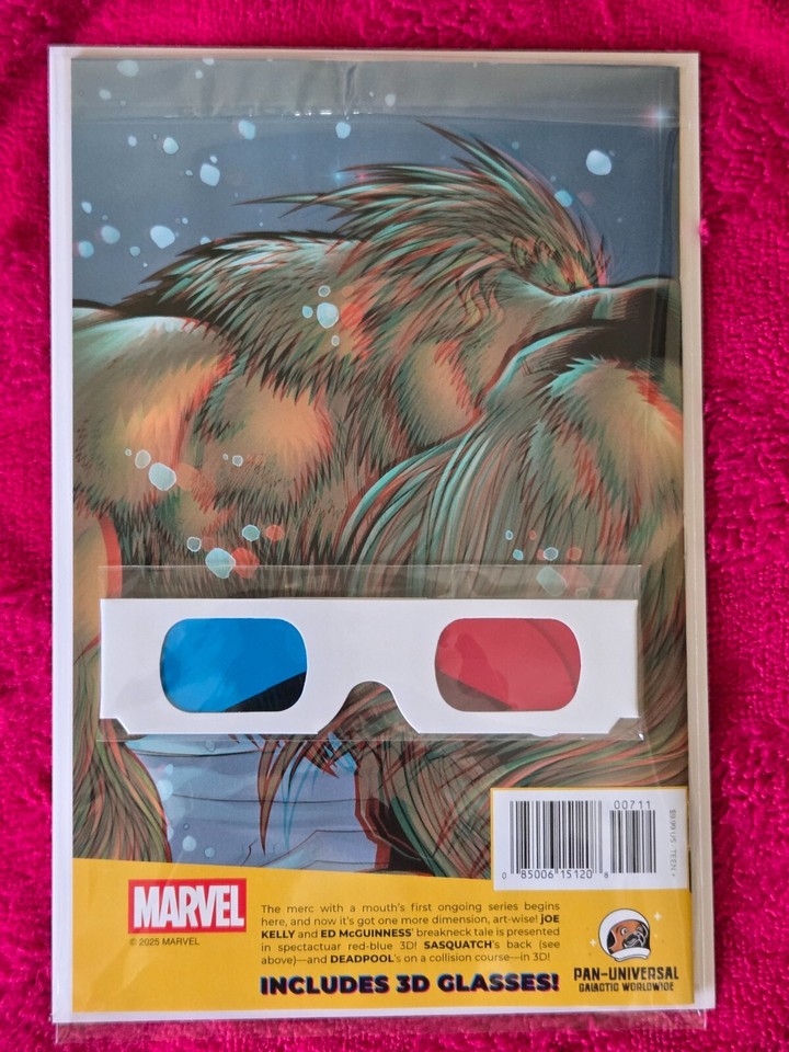 DEADPOOL #1 (1997) PAN DIMENSIONAL 3D EDITION Pan-Universal Galactic ...