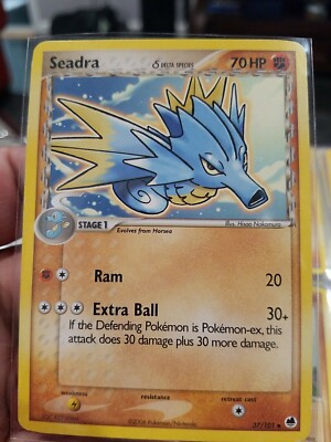 Pokémon TCG Seadra EX Dragon Frontiers 37/101 Regular Uncommon | eBay