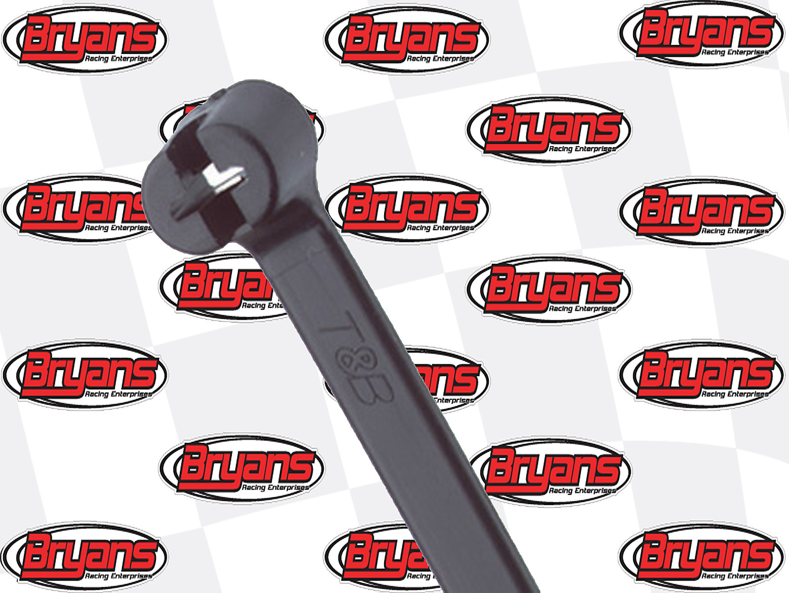 THOMAS & BETTS CABLE TIE TY RAP 13.4" BLACK TY27MX 100 PACK MIL SPEC ...