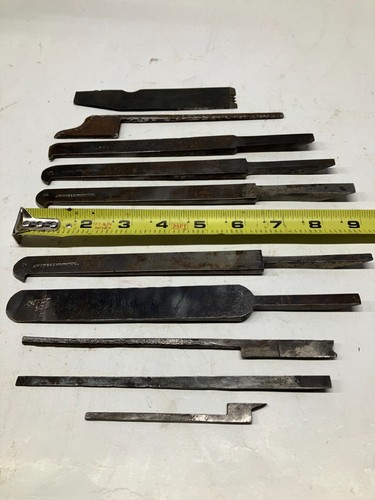 Misc. Wood Plane Cutters Blades Lot of 10 Vintage Antique | eBay