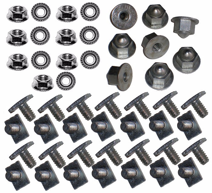 1963-1965 Buick Riviera Complete Door Panel Retaining Kit | Door Skins ...