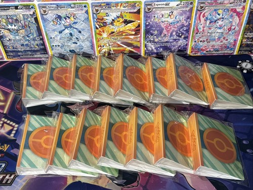 Pikachu Adventure Chest Mini Binder Paldea Portfolio Card Holder 15 ...