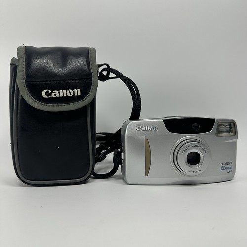 Canon Sure Shot 65 Zoom Date Film Camera SAF 35mm Point & Shoot Tested ...