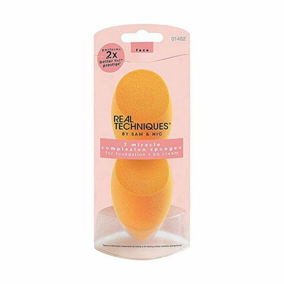 Éponges de maquillage Miracle Complexion Real Techniques 1462 [2 pcs ...