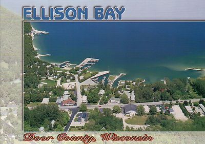Ellison Bay, Door County, Wisconsin, Aerial View, Lake Michigan, WI ...